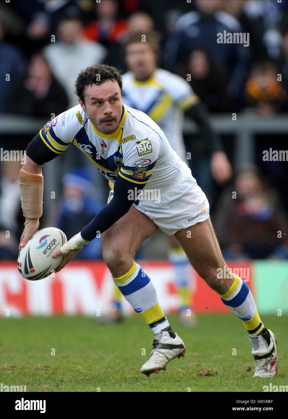 JON CLARKE WARRINGTON WOLVES RLFC HALLIWELL JONES STADIUM WARRINGTON ...