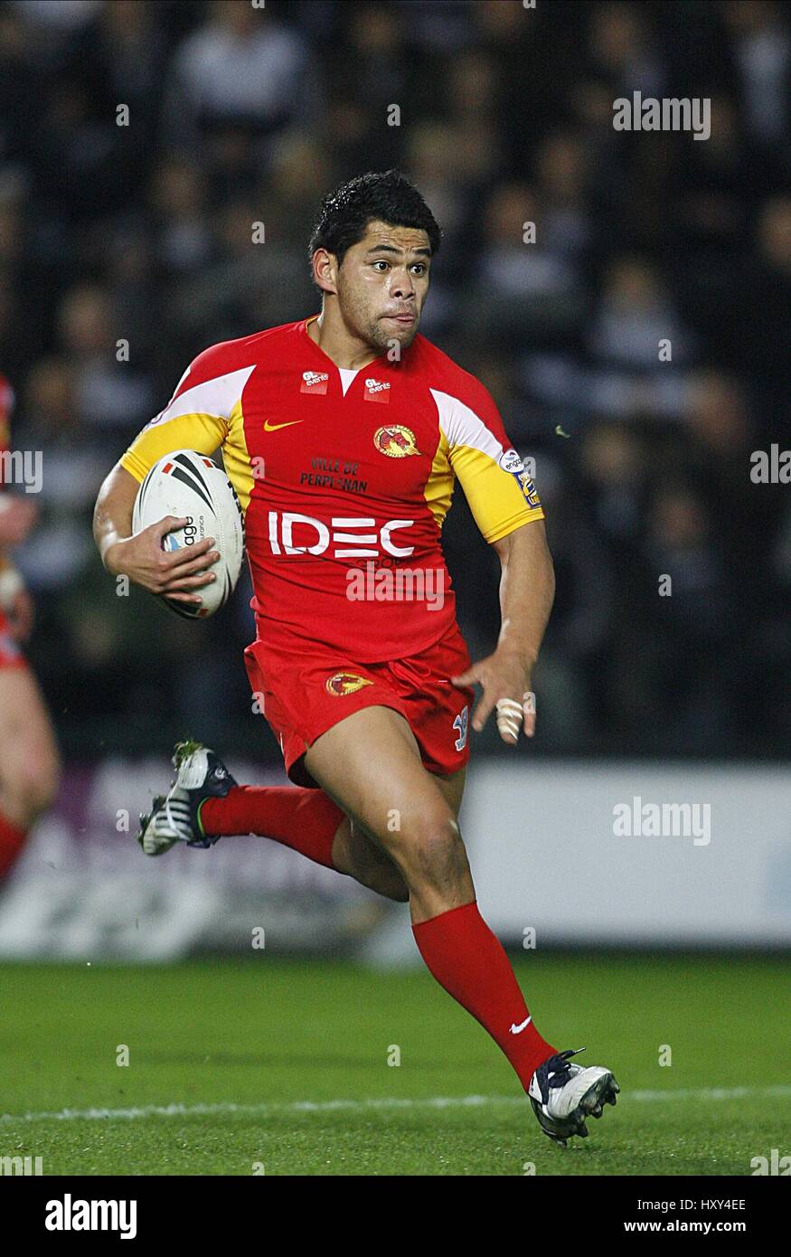 DIMITRI PELO CATALANS DRAGONS KC STADIUM HULL ENGLAND 27 February 2009 ...
