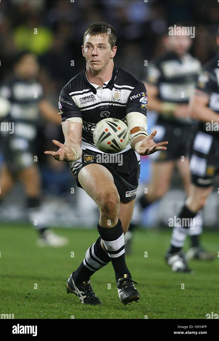 RICHARD HORNE HULL FC KC STADIUM HULL ENGLAND 27 February 2009 Stock ...