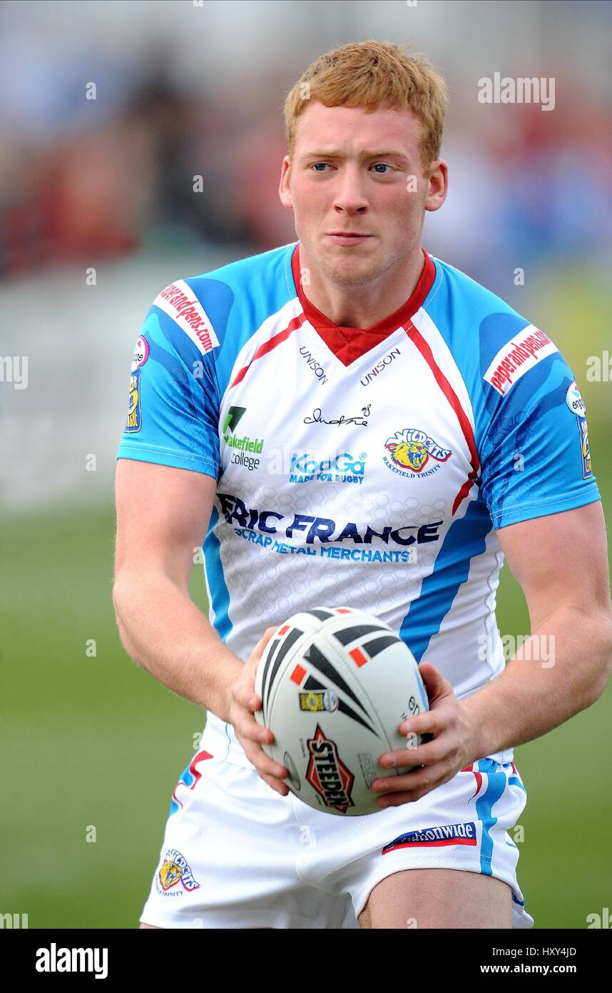 SEAN GLEESON WAKEFIELD WILDCATS RLFC BELLE VUE STADIUM WAKEFIELD ...