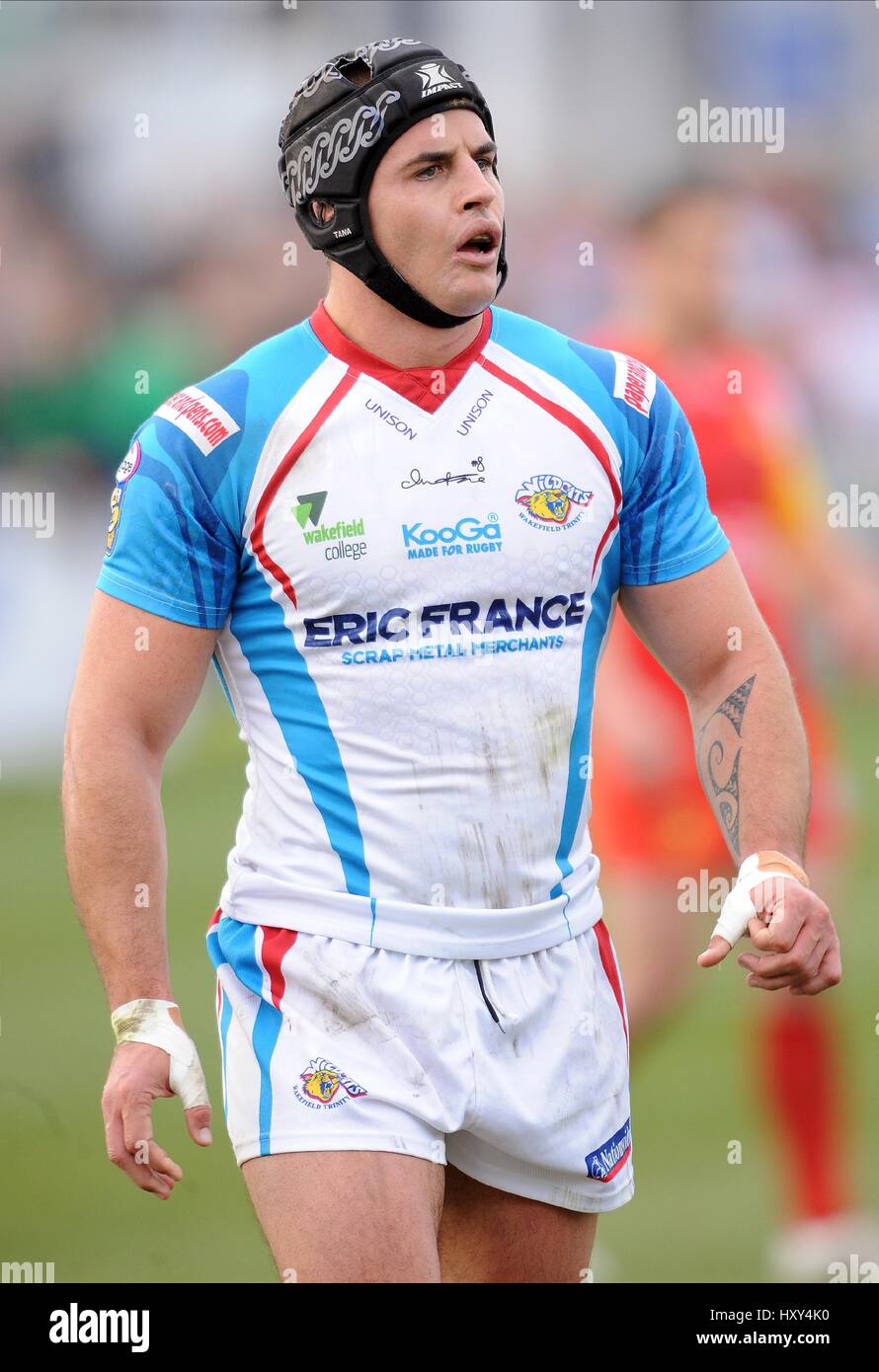 TONY MARTIN WAKEFIELD WILDCATS RLFC BELLE VUE STADIUM WAKEFIELD ENGLAND ...