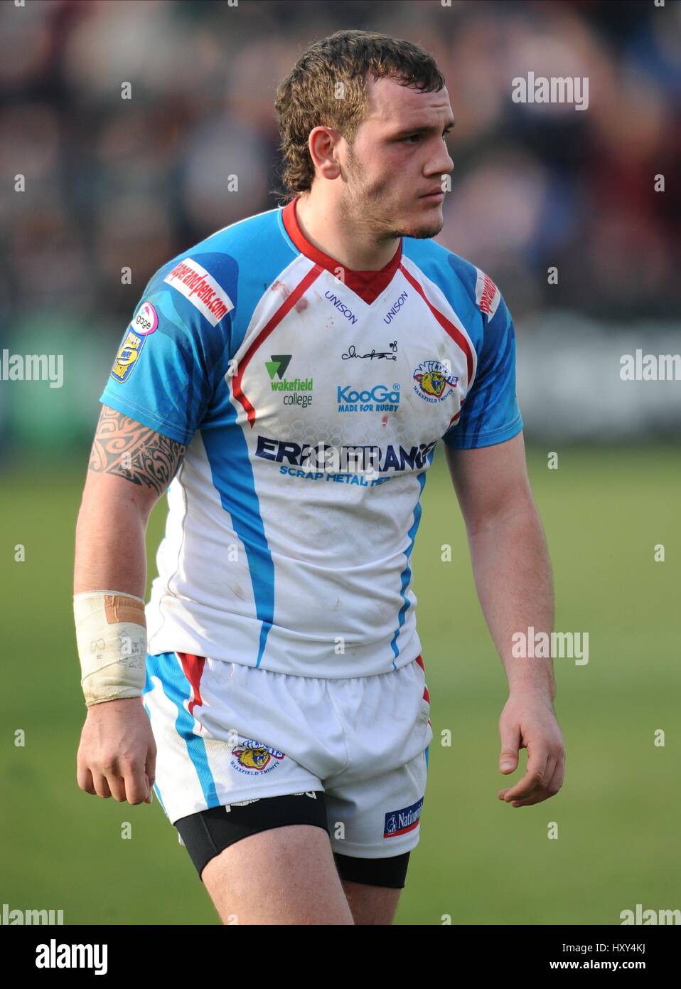 DALE FERGUSON WAKEFIELD WILDCATS RLFC BELLE VUE STADIUM WAKEFIELD ...