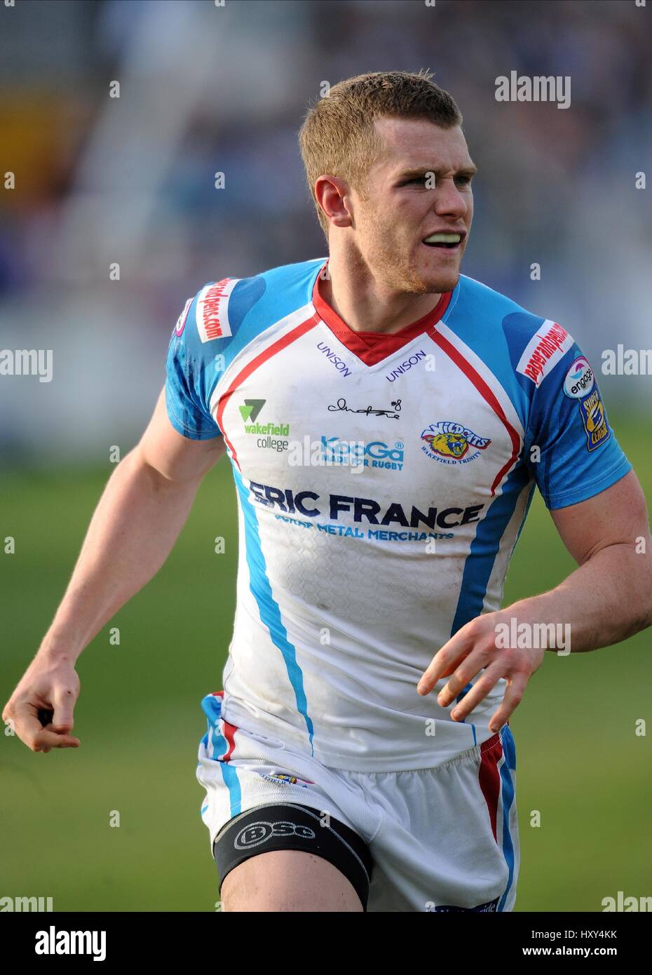 MATTHEW BLAYMIRE WAKEFIELD WILDCATS RLFC BELLE VUE STADIUM WAKEFIELD ...