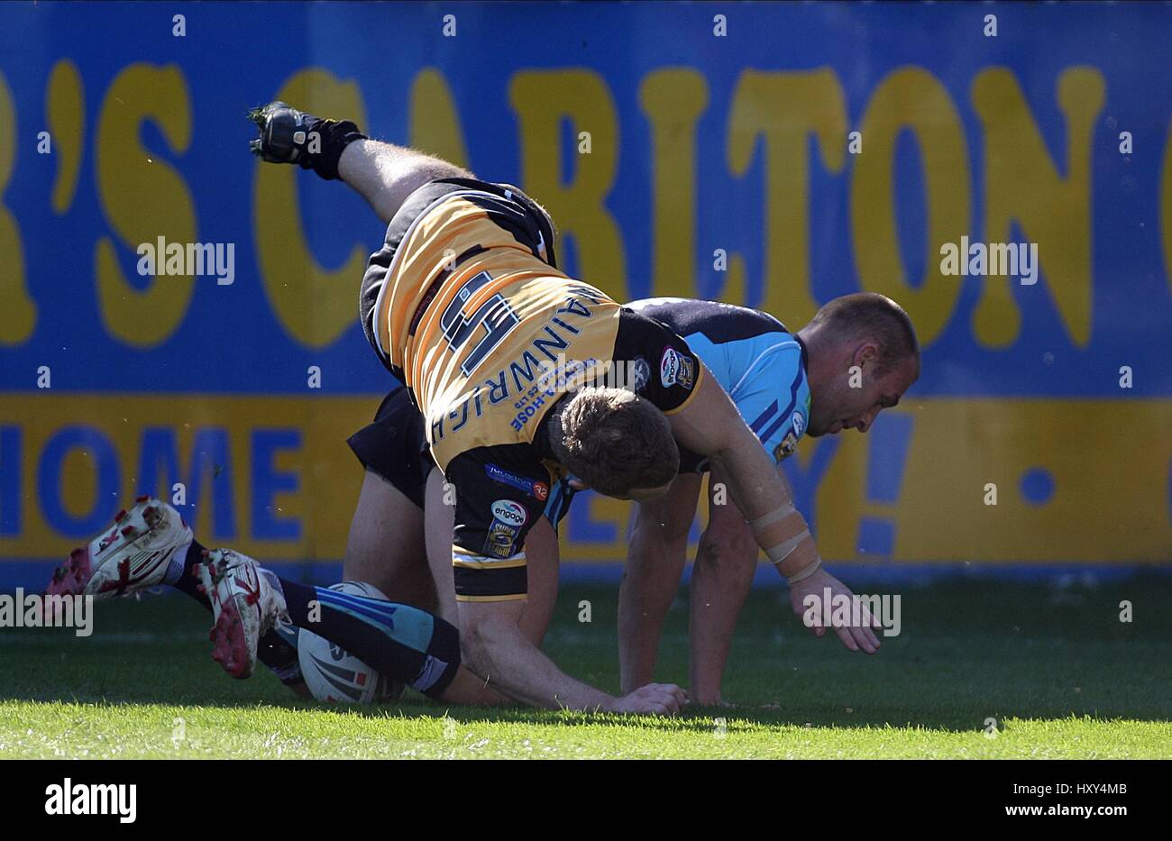MICHAEL PLATT OPENS THE SCORIN CASTLEFORD TIGERS V BRADFORD B THE ...
