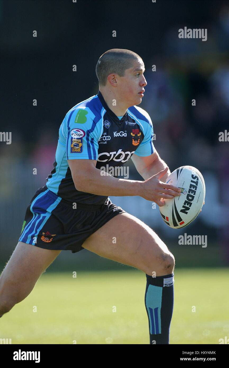 PAUL DEACON BRADFORD BULLS RLFC THE JUNGLE CASTLEFORD ENGLAND 29 March ...