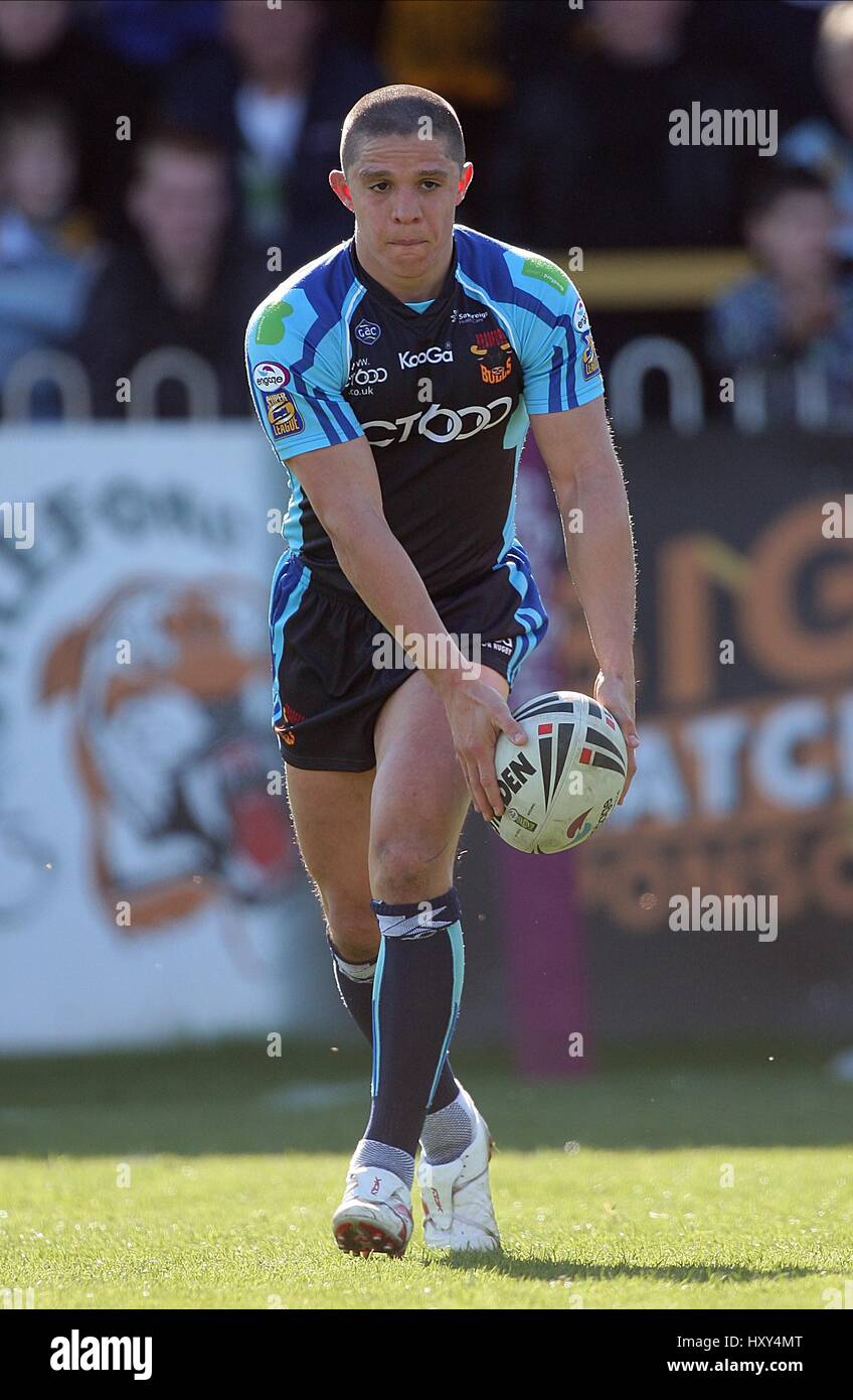 PAUL DEACON BRADFORD BULLS RLFC THE JUNGLE CASTLEFORD ENGLAND 29 March ...
