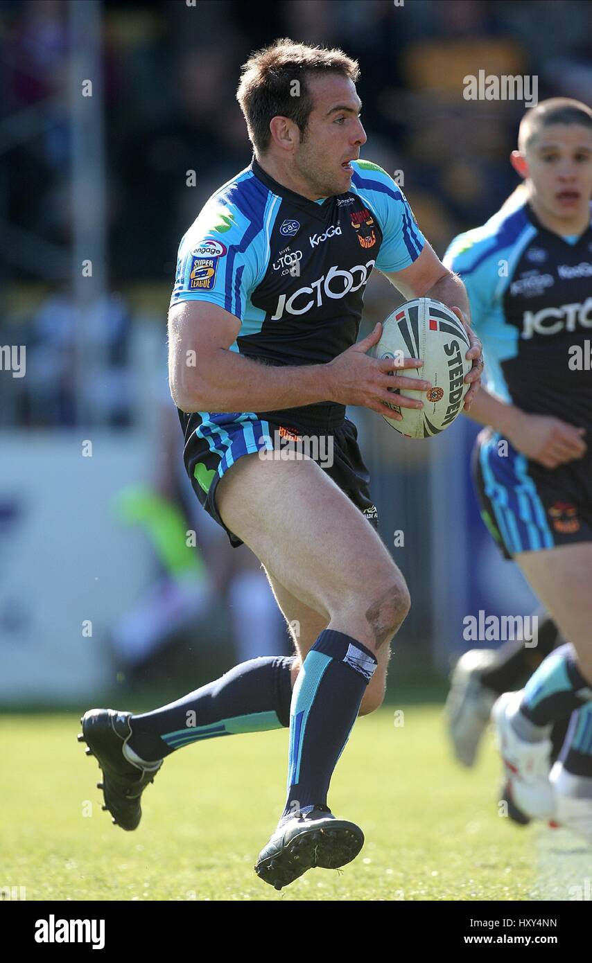 ANDY LYNCH BRADFORD BULLS RLFC THE JUNGLE CASTLEFORD ENGLAND 29 March ...