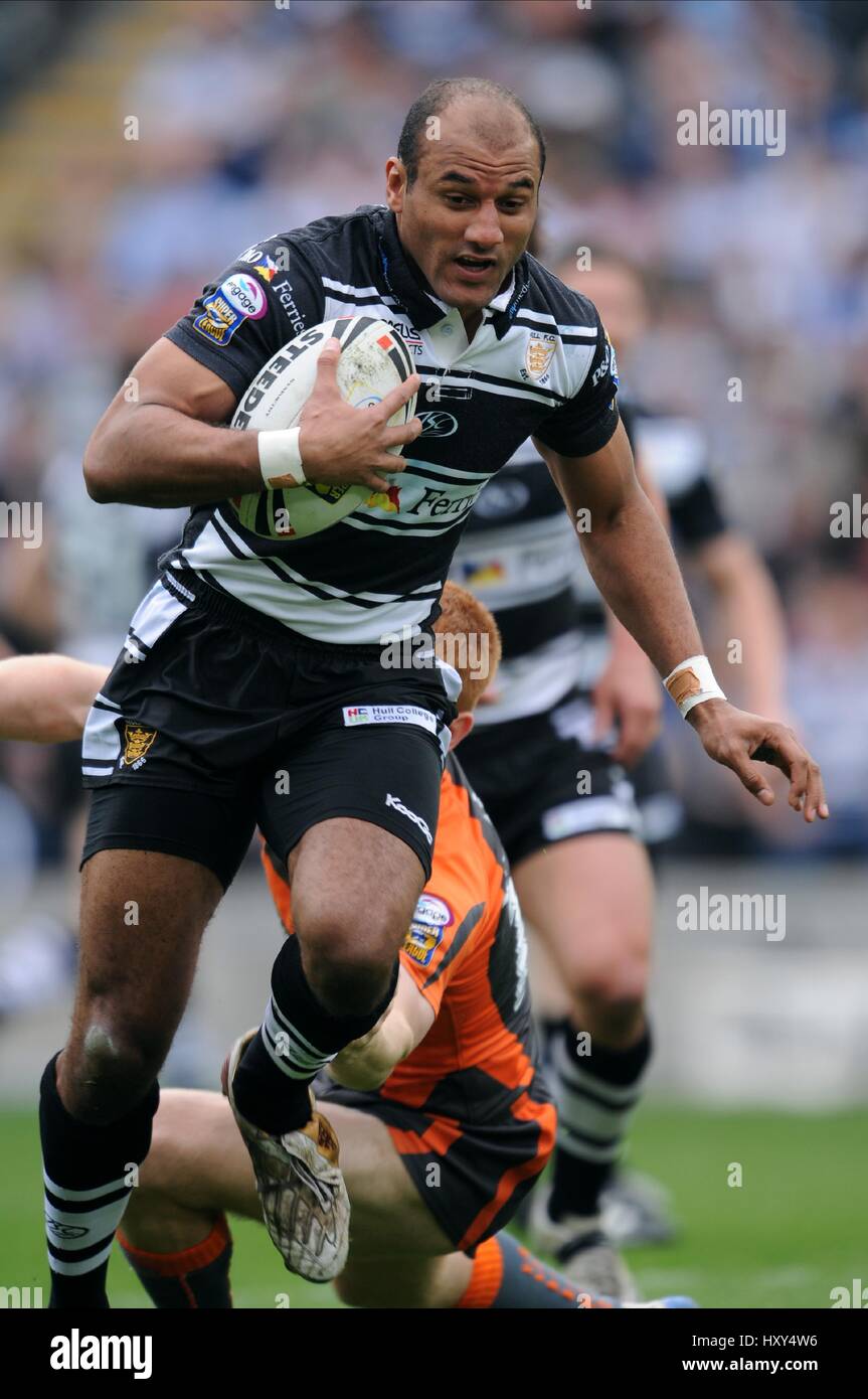 MARK CALDERWOOD HULL FC KC STADIUM HULL ENGLAND 10 April 2009 Stock ...