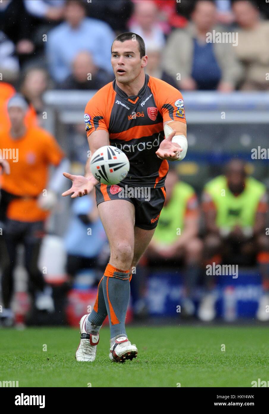 DANIEL FITZHENRY HULL KR KC STADIUM HULL ENGLAND 10 April 2009 Stock ...
