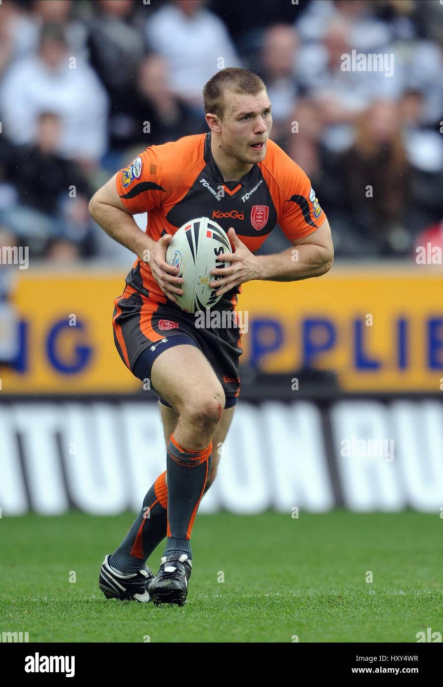 LIAM COLBON HULL KR KC STADIUM HULL ENGLAND 10 April 2009 Stock Photo ...