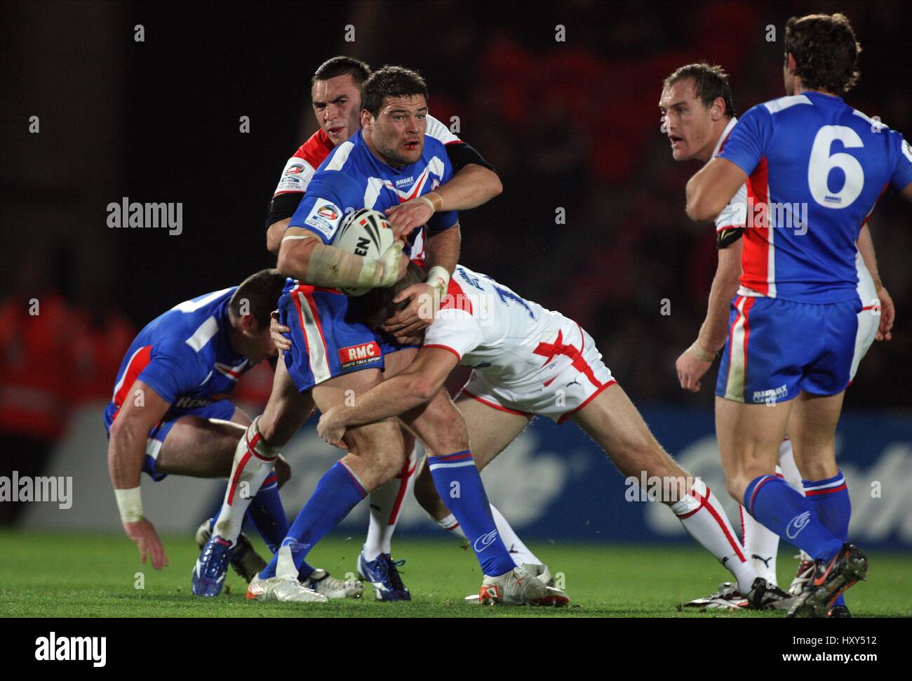 DAVID FERRIOL KEVIN SINFIELD ENGLAND V FRANCE GILLETTE FOU KEEPMOAT ...