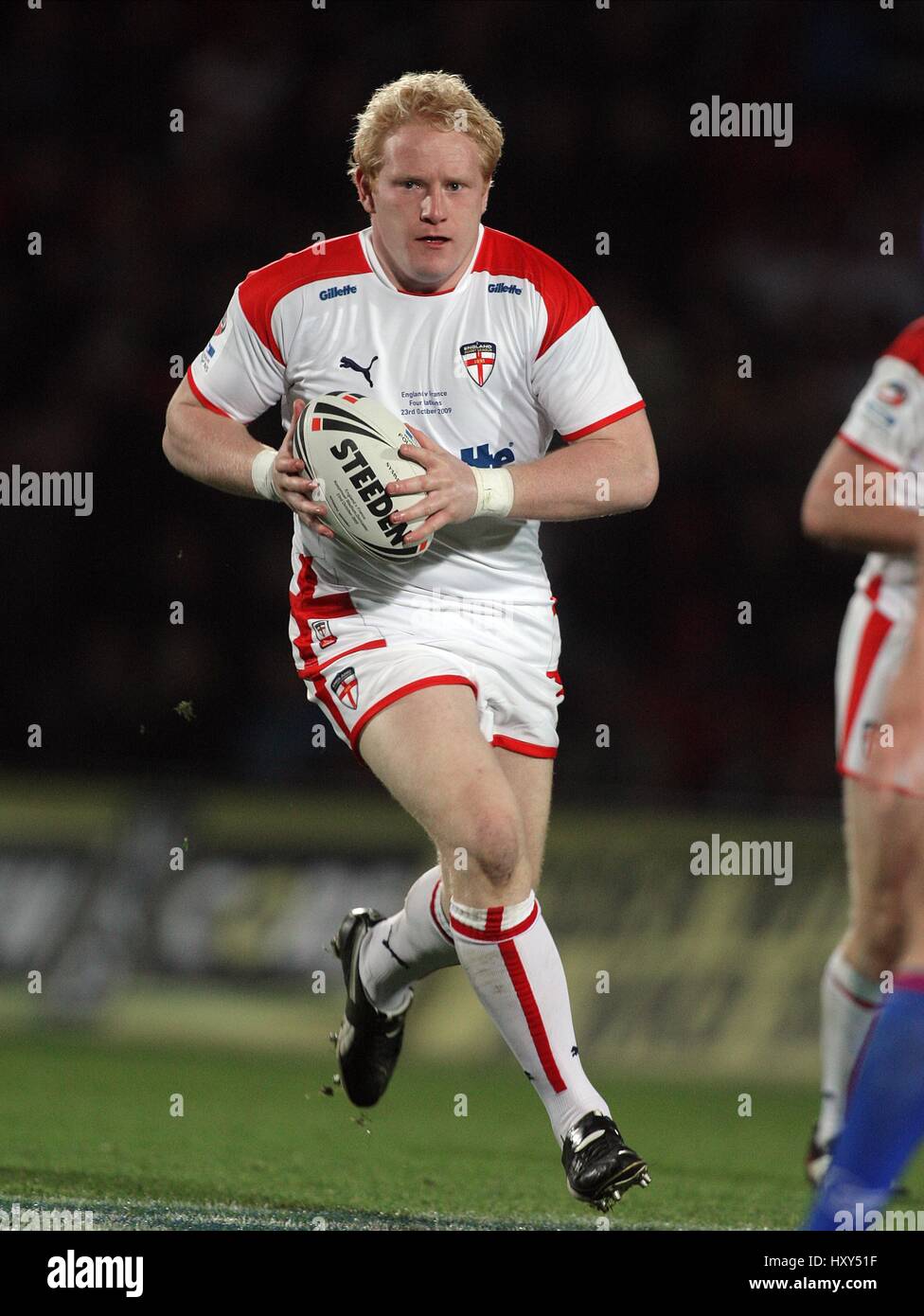 JAMES GRAHAM ENGLAND RL KEEPMOAT STADIUM DONCASTER ENGLAND 23 October ...