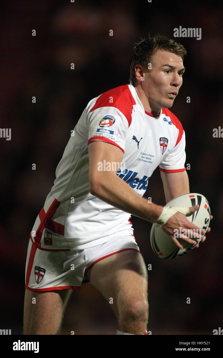 MICHAEL SHENTON ENGLAND RUGBY LEAGUE KEEPMOAT STADIUM DONCASTER ENGLAND ...