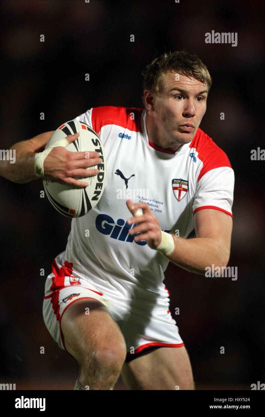 MICHAEL SHENTON ENGLAND RUGBY LEAGUE KEEPMOAT STADIUM DONCASTER ENGLAND ...