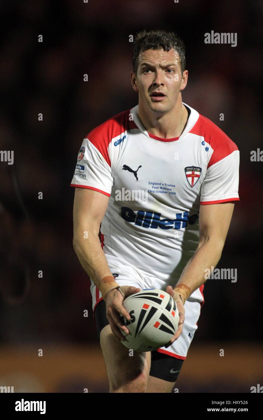 DANNY MCGUIRE ENGLAND RUGBY LEAGUE KEEPMOAT STADIUM DONCASTER ENGLAND ...