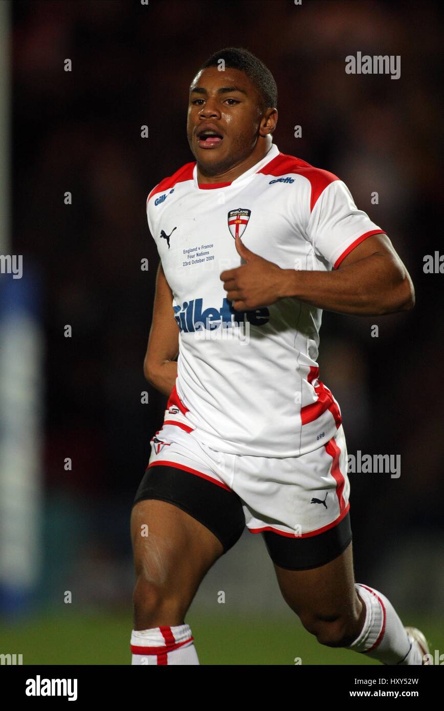 KYLE EASTMOND ENGLAND RUGBY LEAGUE KEEPMOAT STADIUM DONCASTER ENGLAND ...