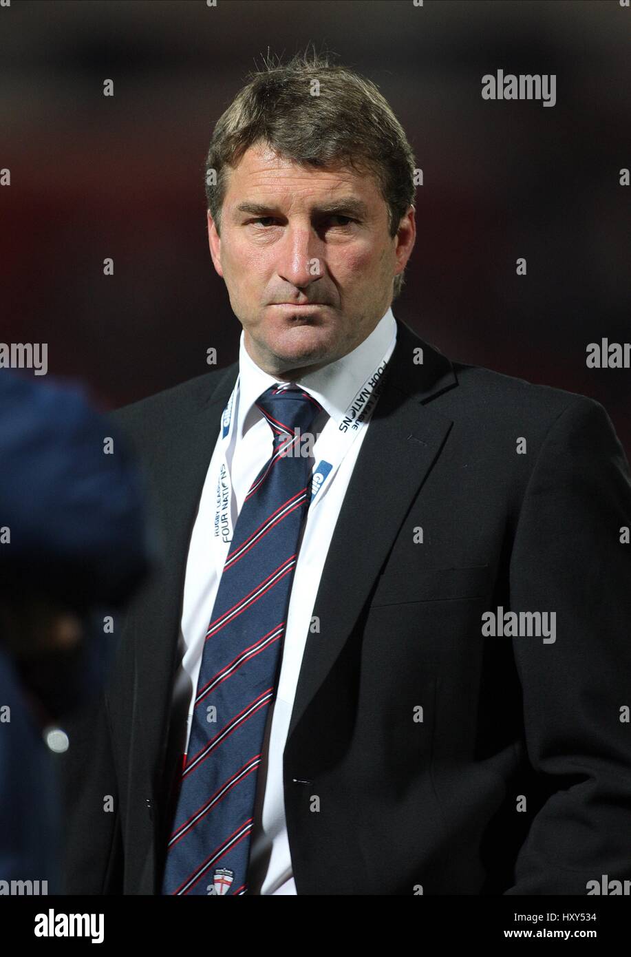 TONY SMITH ENGLAND RUGBY LEAGUE COACH KEEPMOAT STADIUM DONCASTER ...