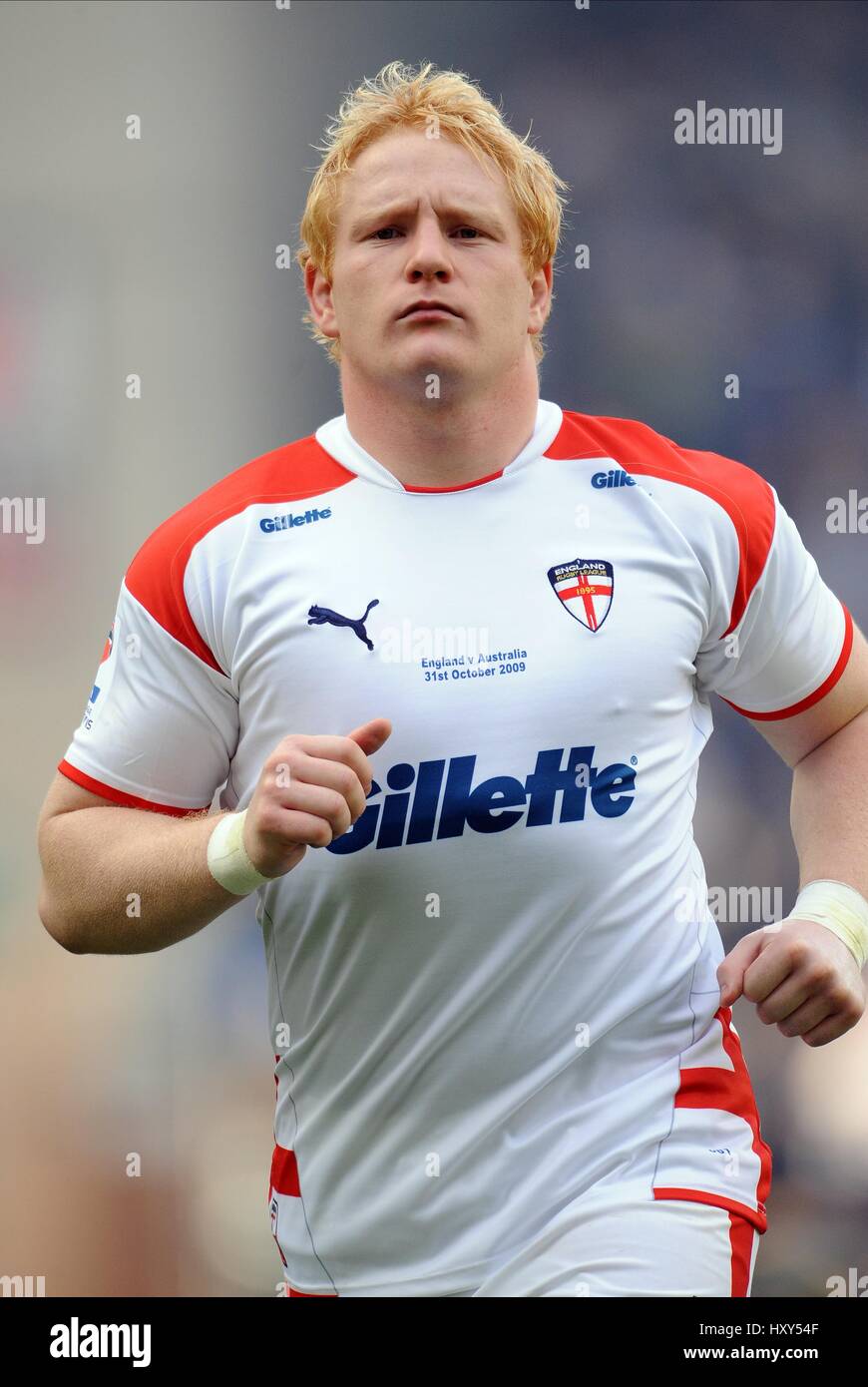 JAMES GRAHAM ENGLAND & ST. HELENS RLFC DW STADIUM WIGAN ENGLAND 31 ...