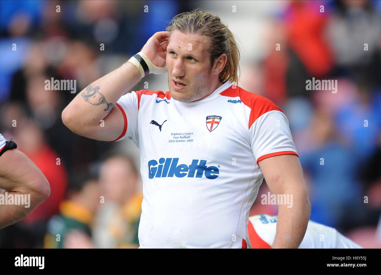 EORL CRABTREE ENGLAND DW STADIUM WIGAN ENGLAND 31 October 2009 Stock ...