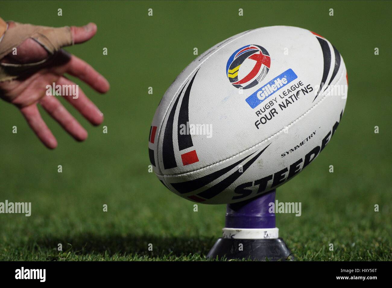 Rugby league ball hi-res stock photography and images - Alamy