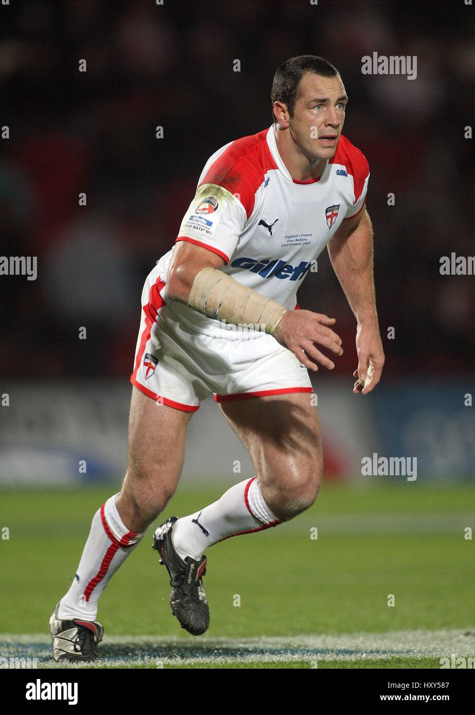 ADRIAN MORLEY ENGLAND RUGBY LEAGUE KEEPMOAT STADIUM DONCASTER ENGLAND ...