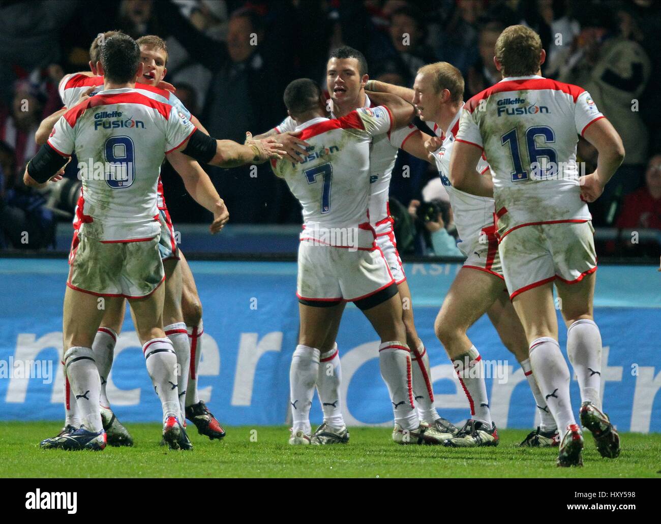 England rugby league team hi-res stock photography and images - Alamy