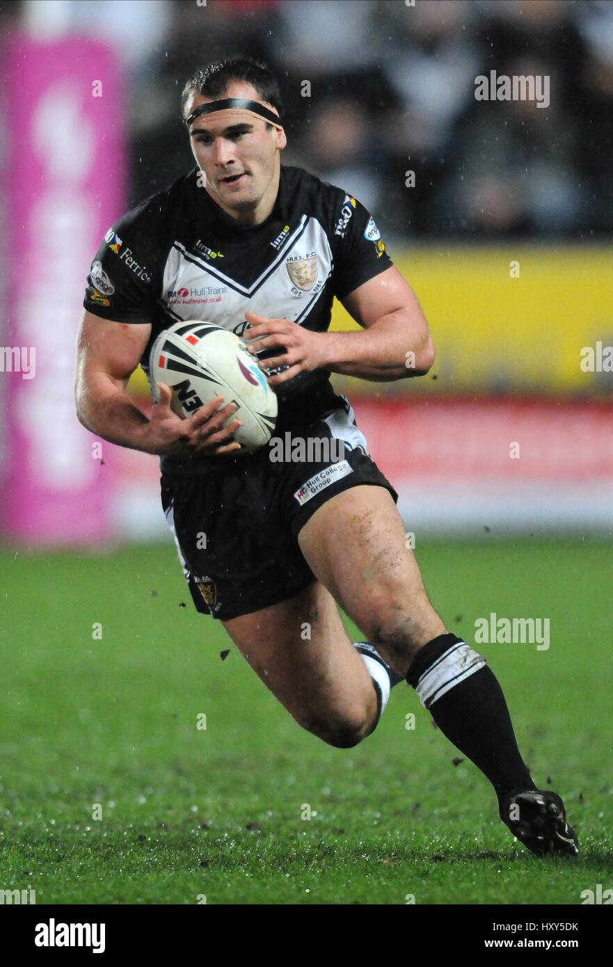 DANNY HOUGHTON HULL FC KC STADIUM HULL ENGLAND 19 March 2010 Stock ...