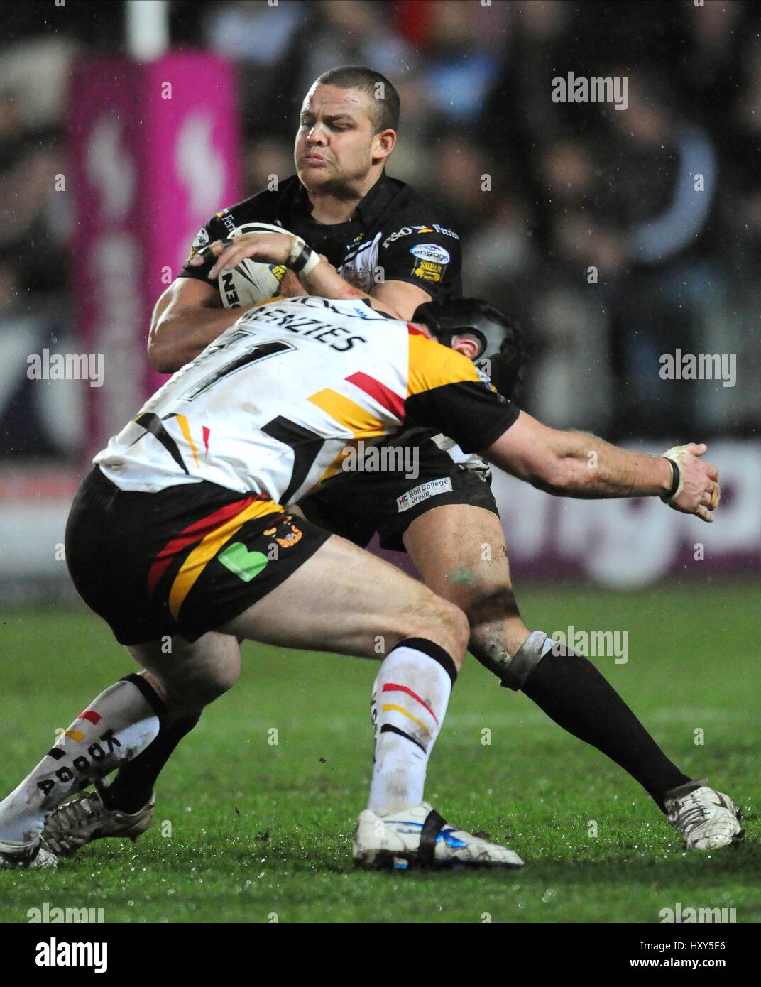 JORDAN TANSEY & STEVE MENZIES HULL V BRADFORD BULLS KC STADIUM HULL ...