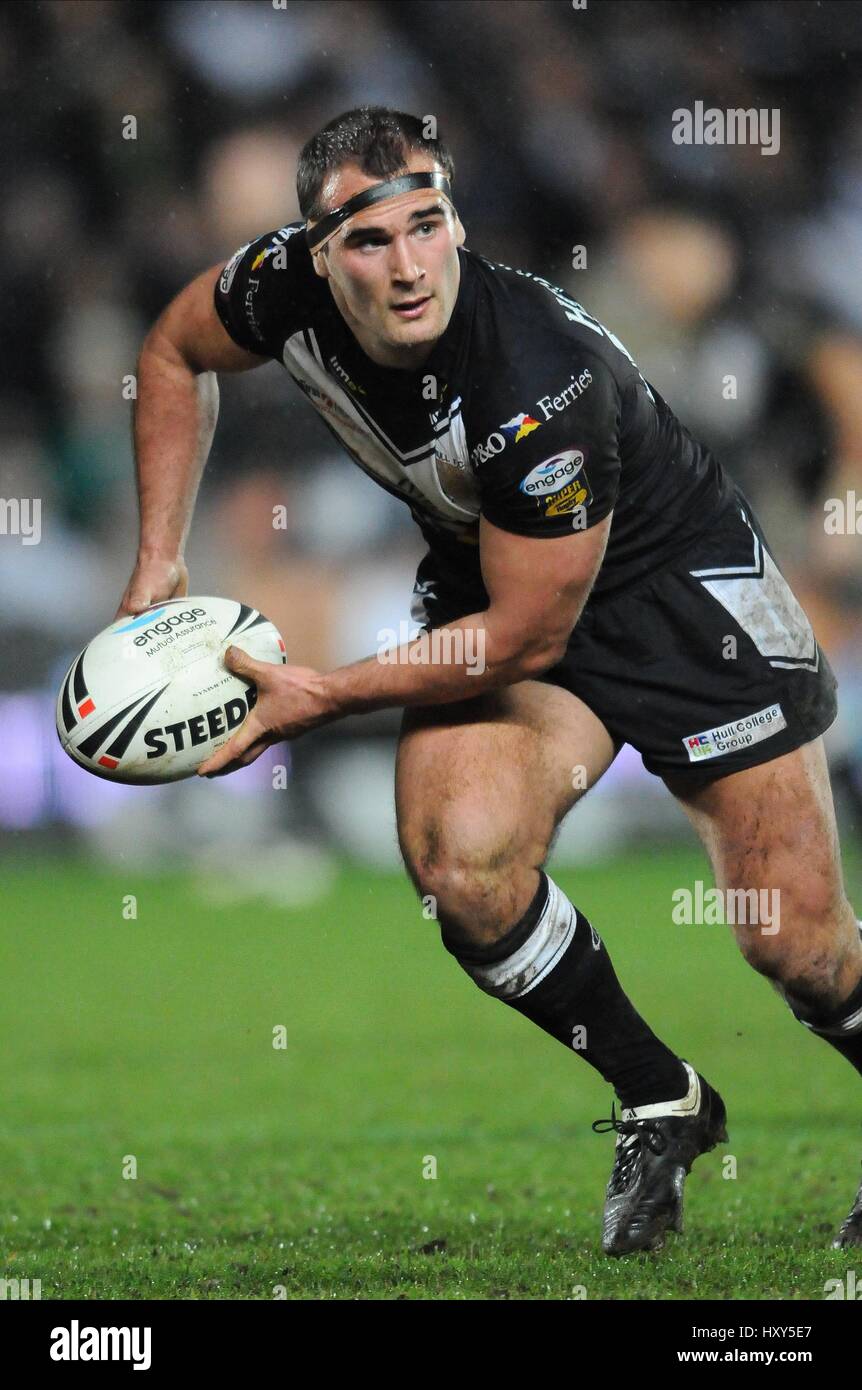 DANNY HOUGHTON HULL FC KC STADIUM HULL ENGLAND 19 March 2010 Stock ...