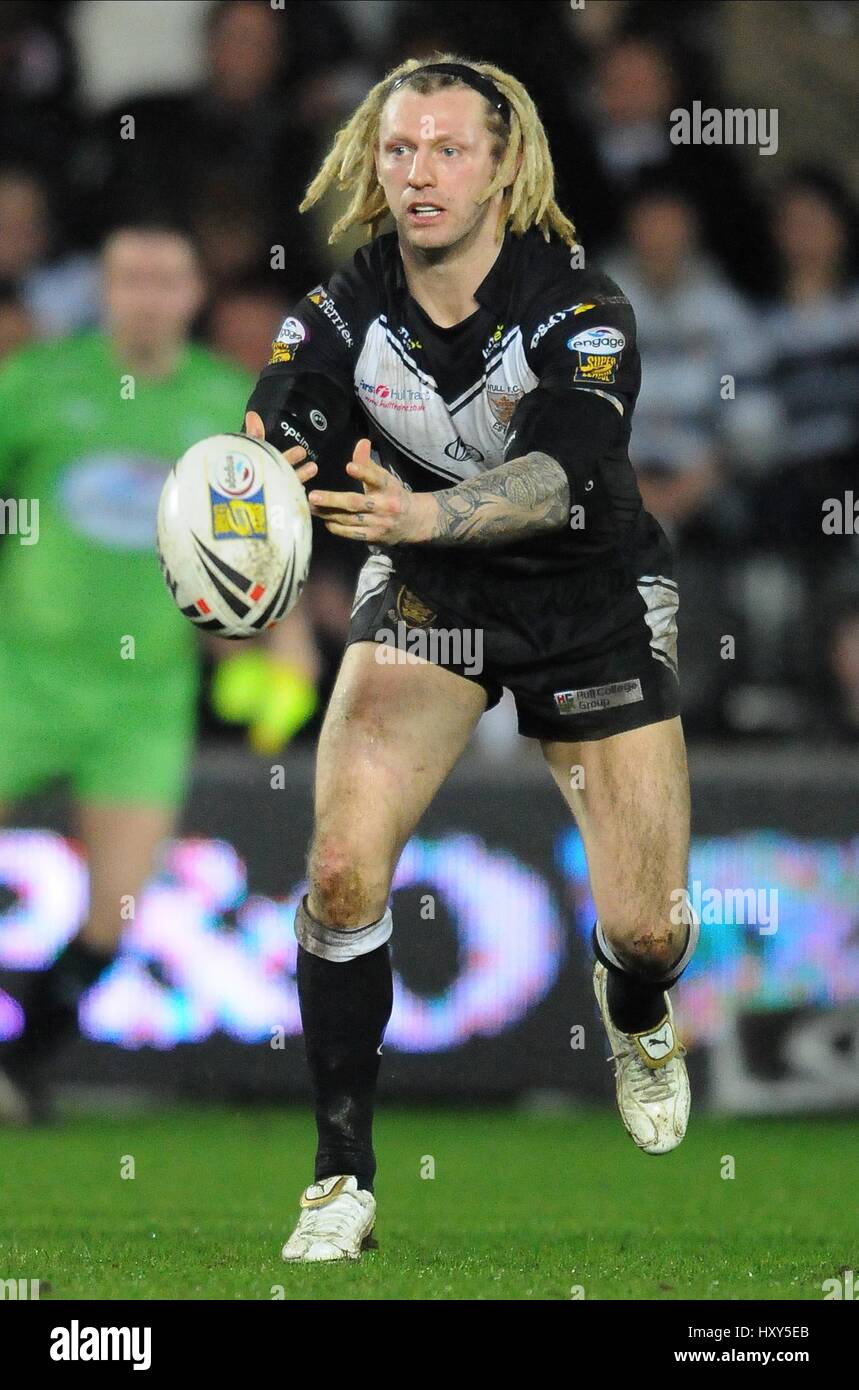 SEAN LONG HULL FC KC STADIUM HULL ENGLAND 19 March 2010 Stock Photo - Alamy