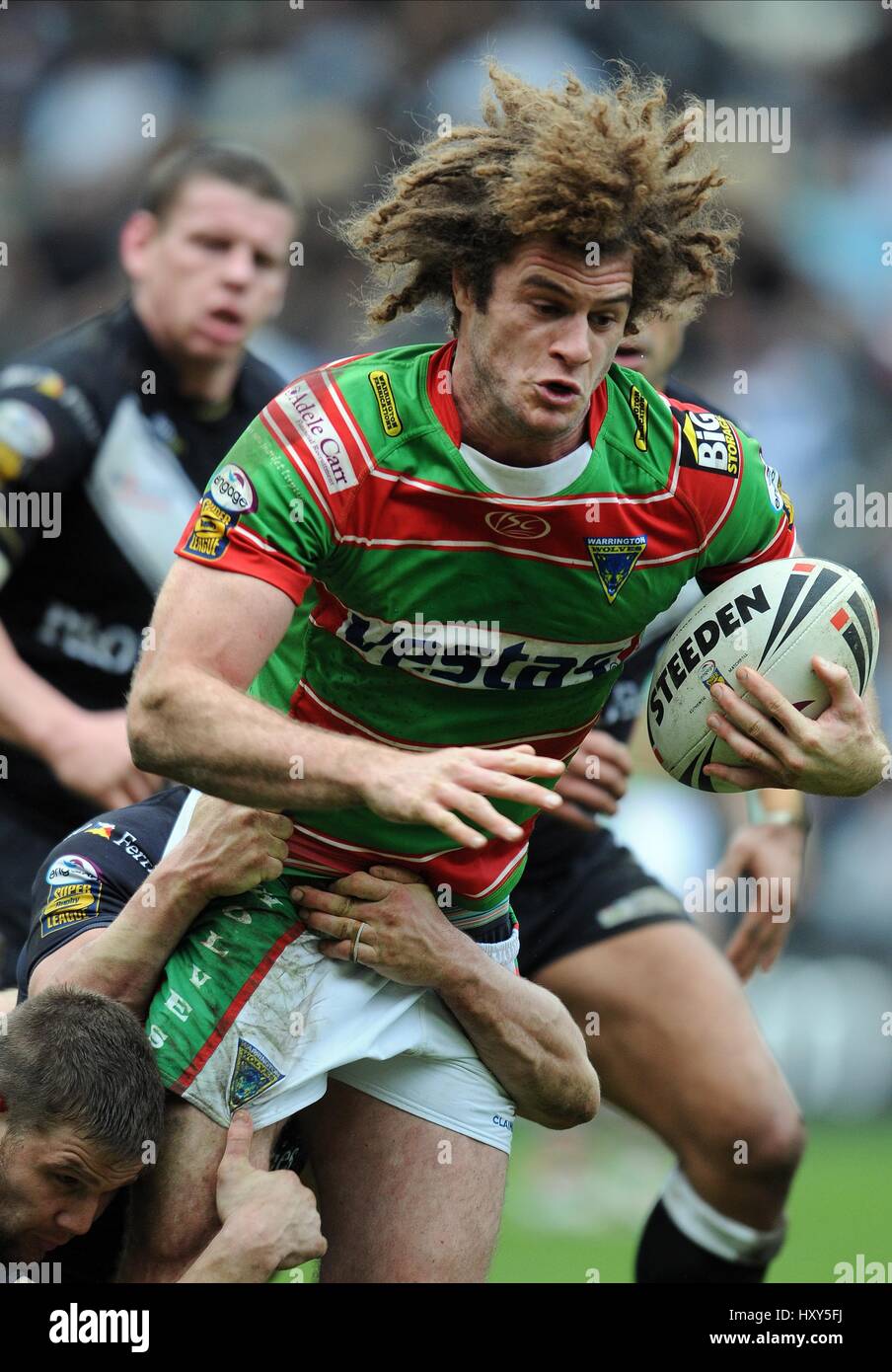 MATT KING WARRINGTON WOLVES KC STADIUM HULL ENGLAND 05 April 2010 Stock ...