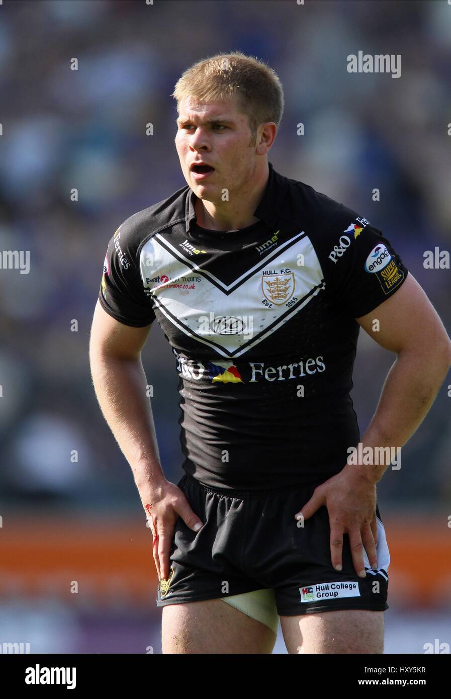 DANNY WASHBROOK HULL FC HULL FC KC STADIUM HULL ENGLAND 17 April 2010 ...