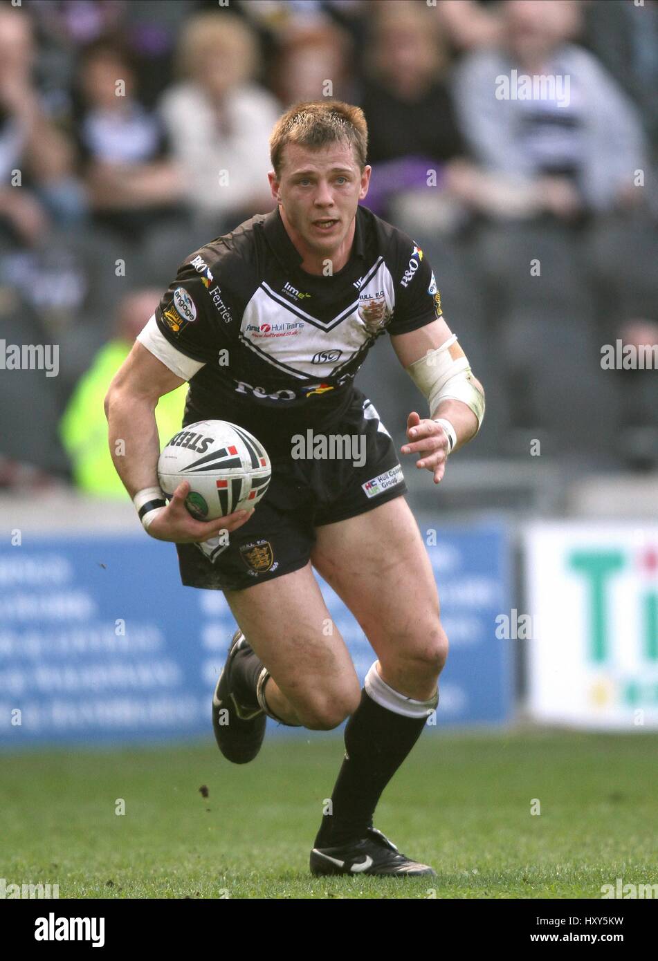 RICHARD HORNE HULL FC HULL FC KC STADIUM HULL ENGLAND 17 April 2010 ...