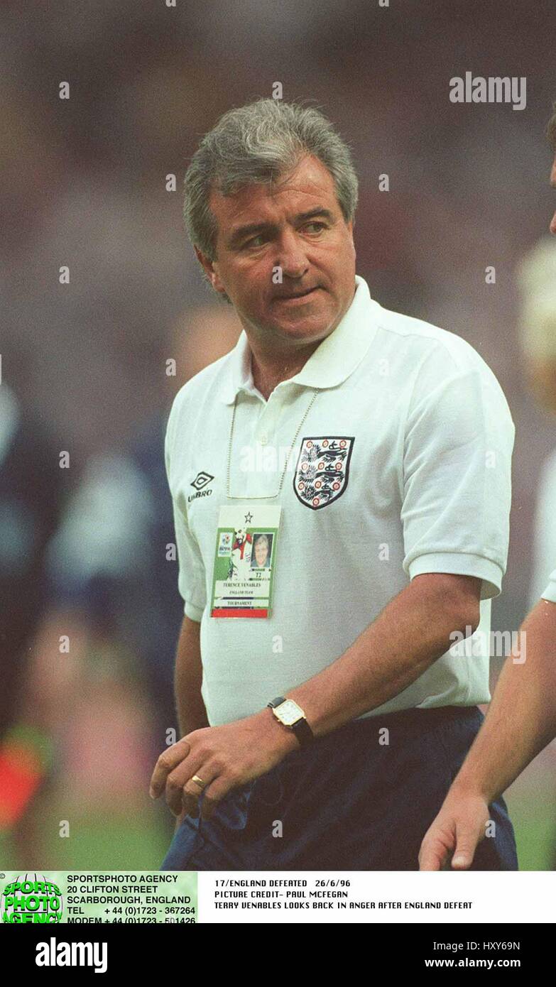 Terry venables 1996 hi-res stock photography and images - Alamy