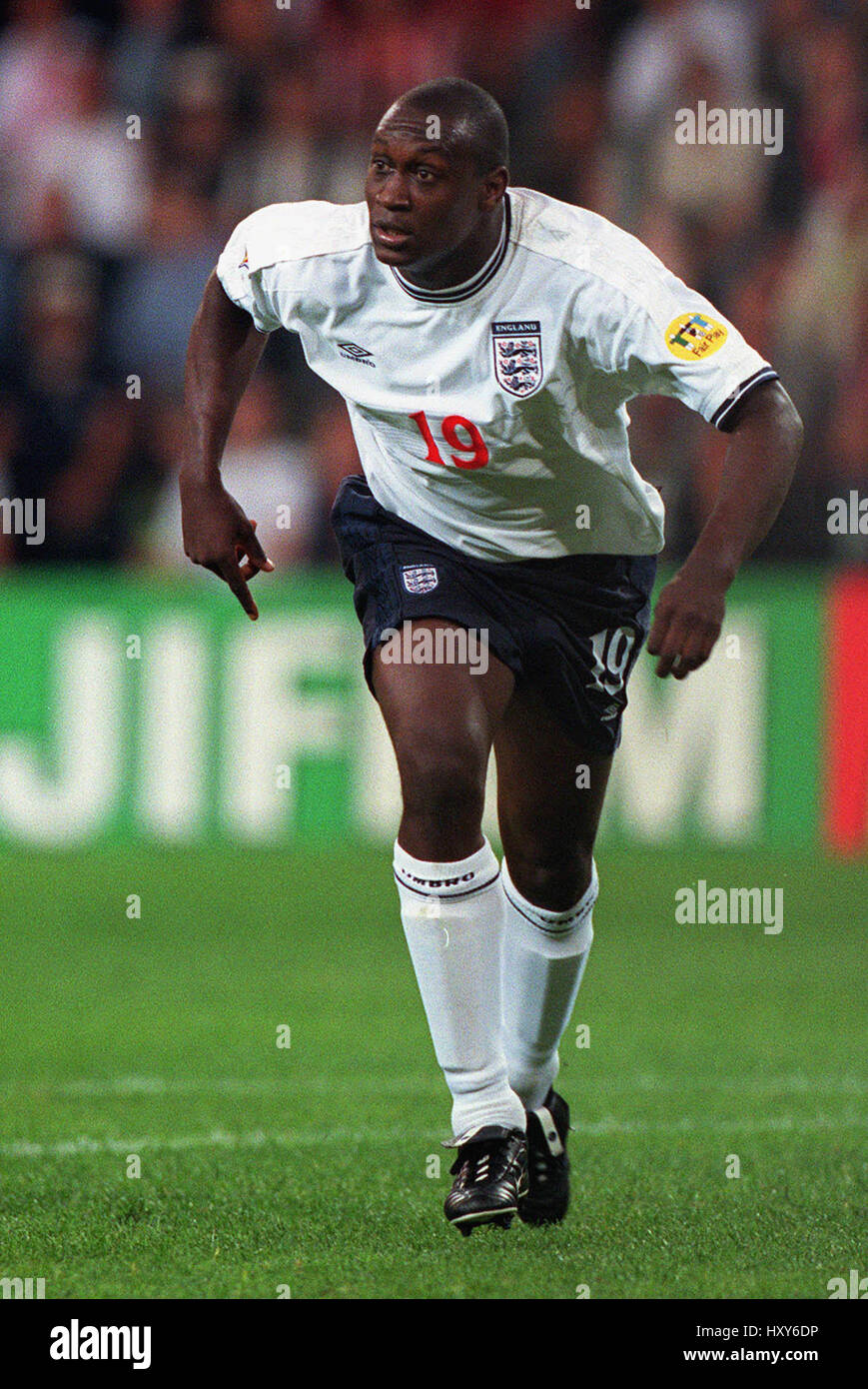 EMILE HESKEY ENGLAND & LIVERPOOL FC 12 June 2000 Stock Photo - Alamy