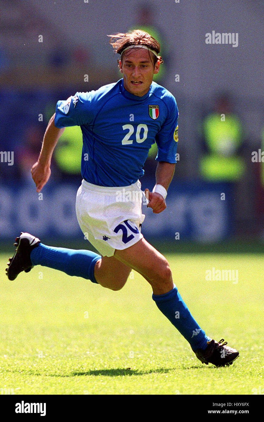 FRANCESCO TOTTI ITALY & AS ROMA 11 June 2000 Stock Photo - Alamy