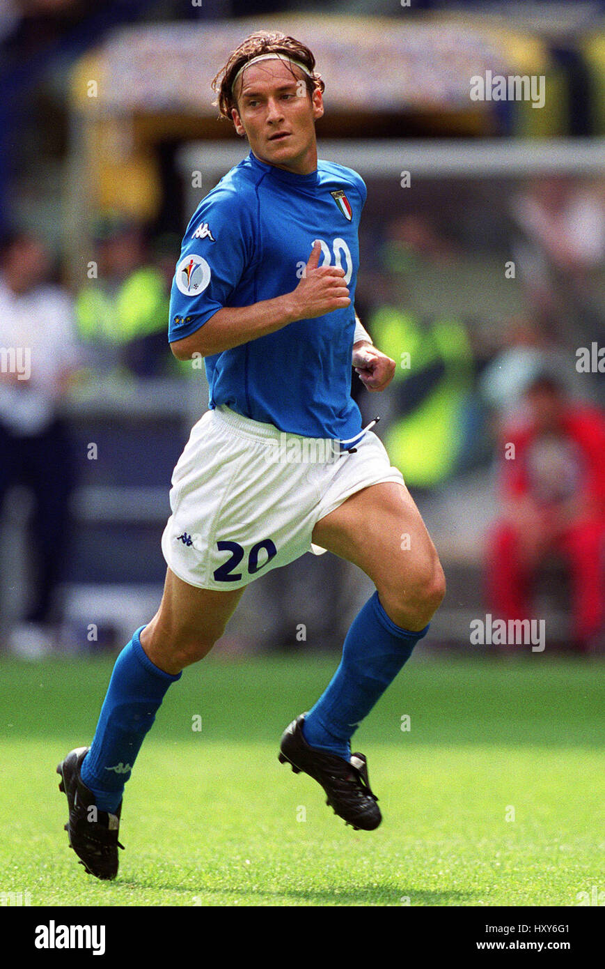 FRANCESCO TOTTI ITALY & AS ROMA 11 June 2000 Stock Photo - Alamy