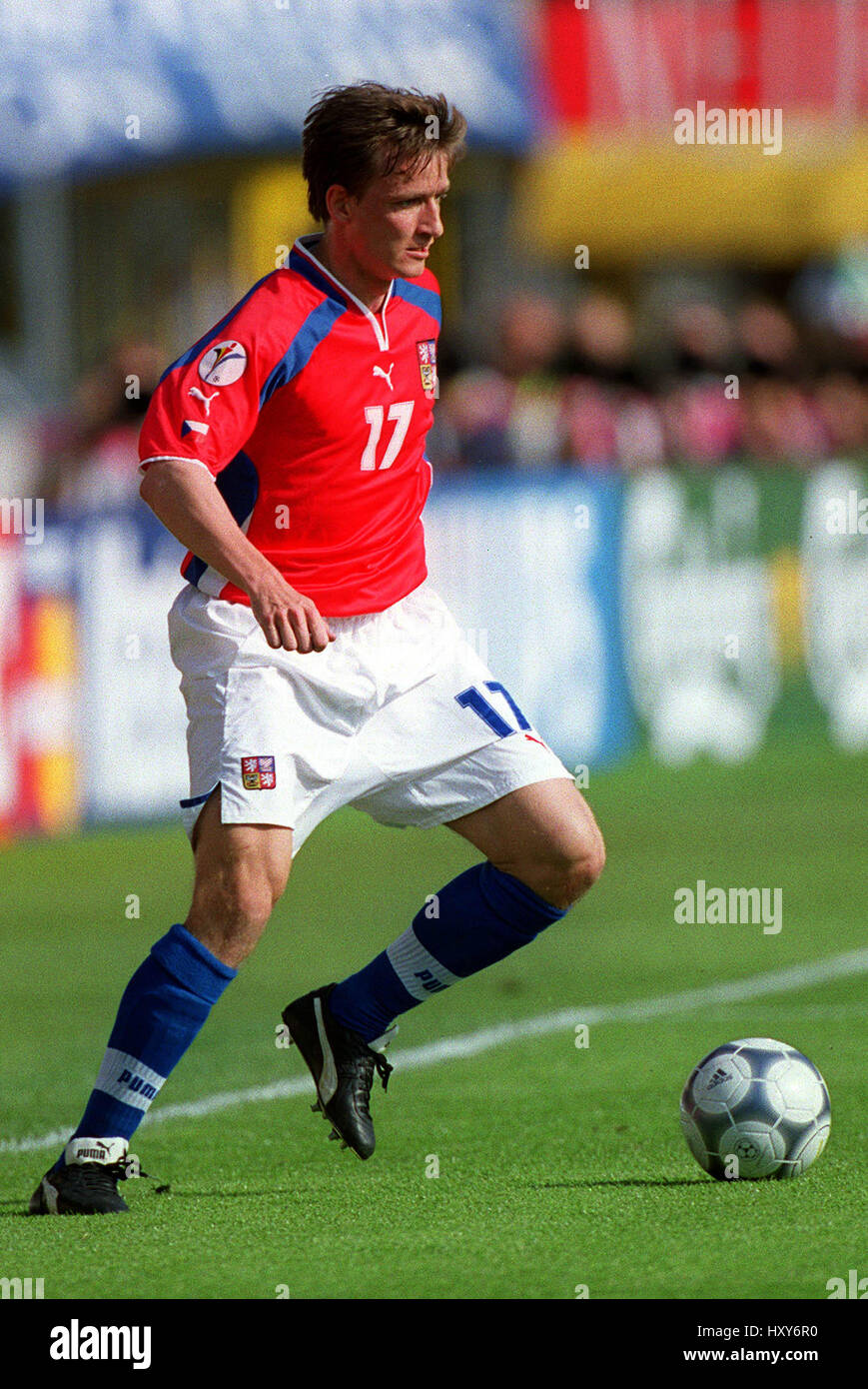 VLADIMIR SMICER CZECH REPUBLIC & LIVERPOOL FC 16 June 2000 Stock Photo ...