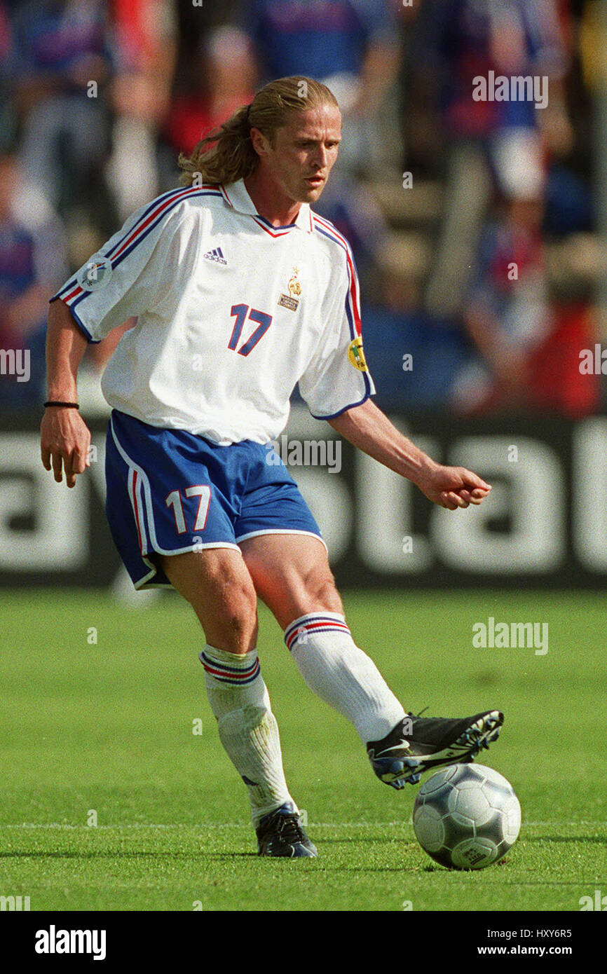 EMMANUEL PETIT FRANCE & ARSENAL FC 16 June 2000 Stock Photo - Alamy