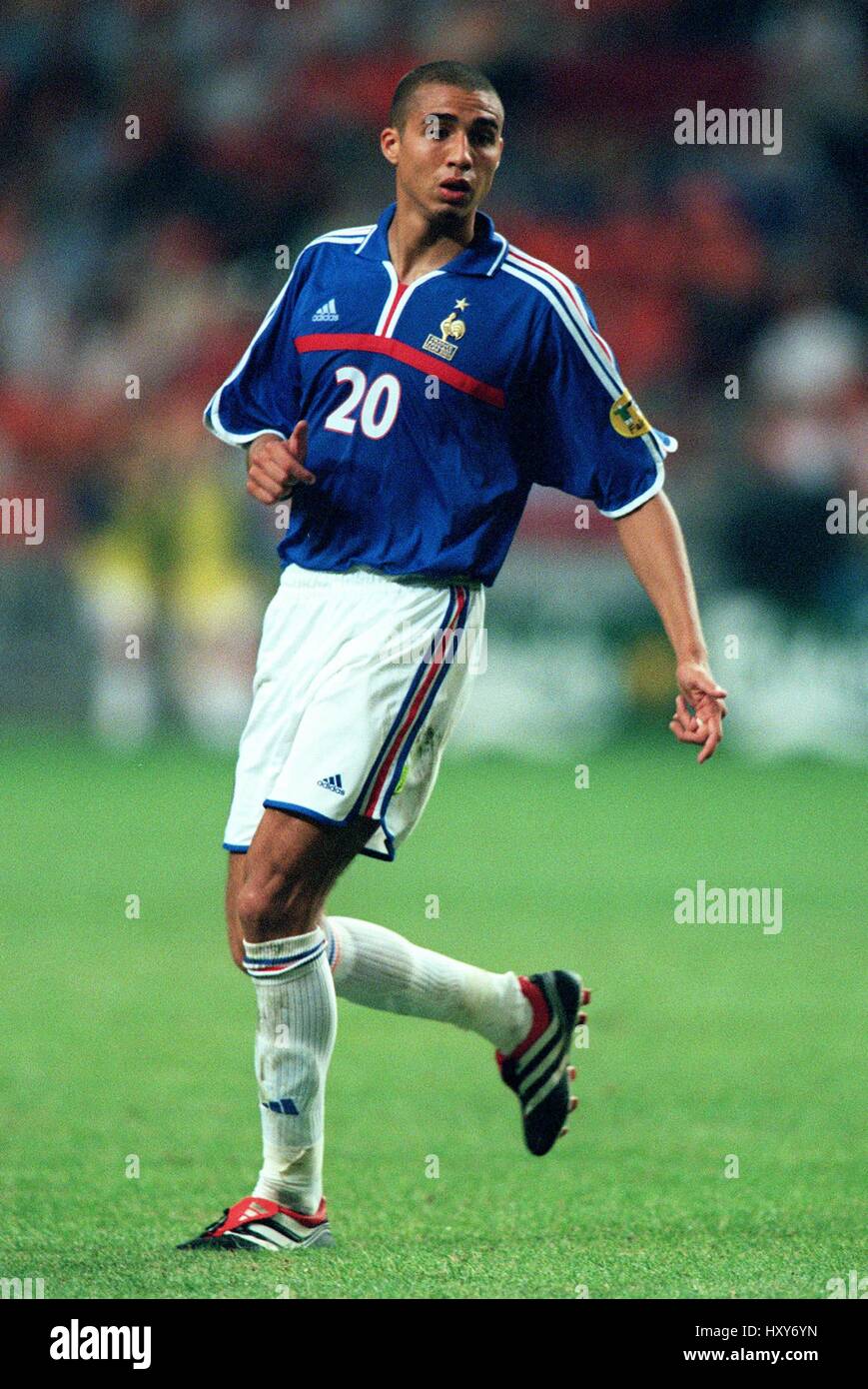 DAVID TREZEGUET FRANCE & AS MONACO 21 June 2000 Stock Photo - Alamy