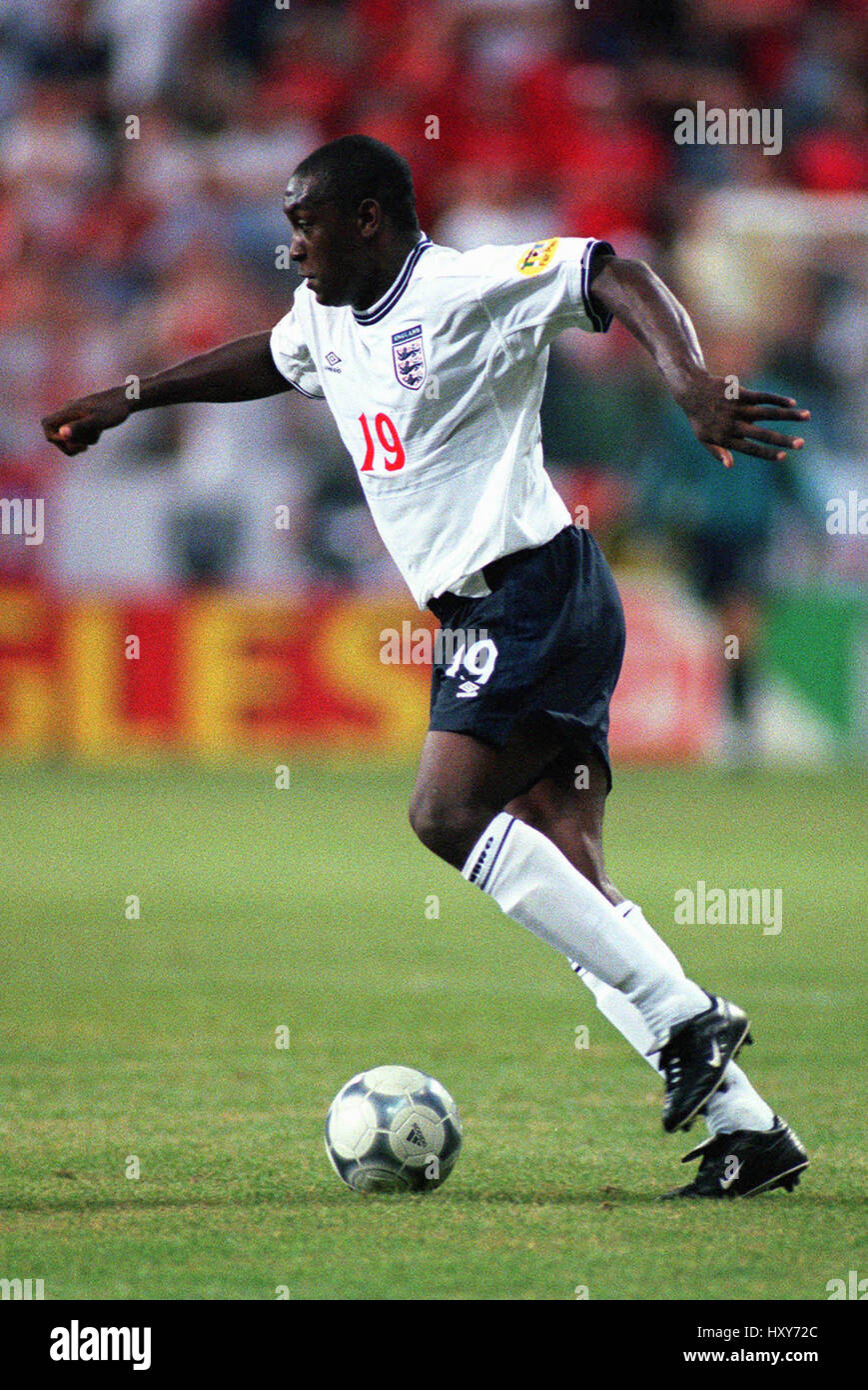 EMILE HESKEY ENGLAND & LIVERPOOL FC 20 June 2000 Stock Photo - Alamy