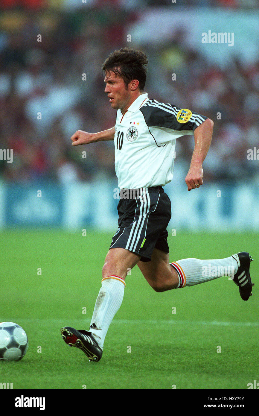 LOTHAR MATTHAUS GERMANY & BAYERN MUNCHEN FC 20 June 2000 Stock Photo ...