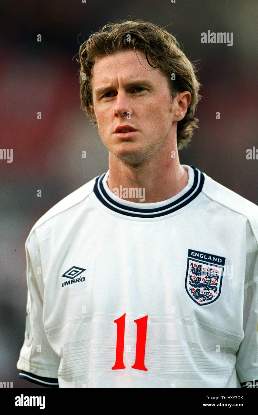 STEVE MCMANAMAN ENGLAND & REAL MADRID FC 12 June 2000 Stock Photo - Alamy