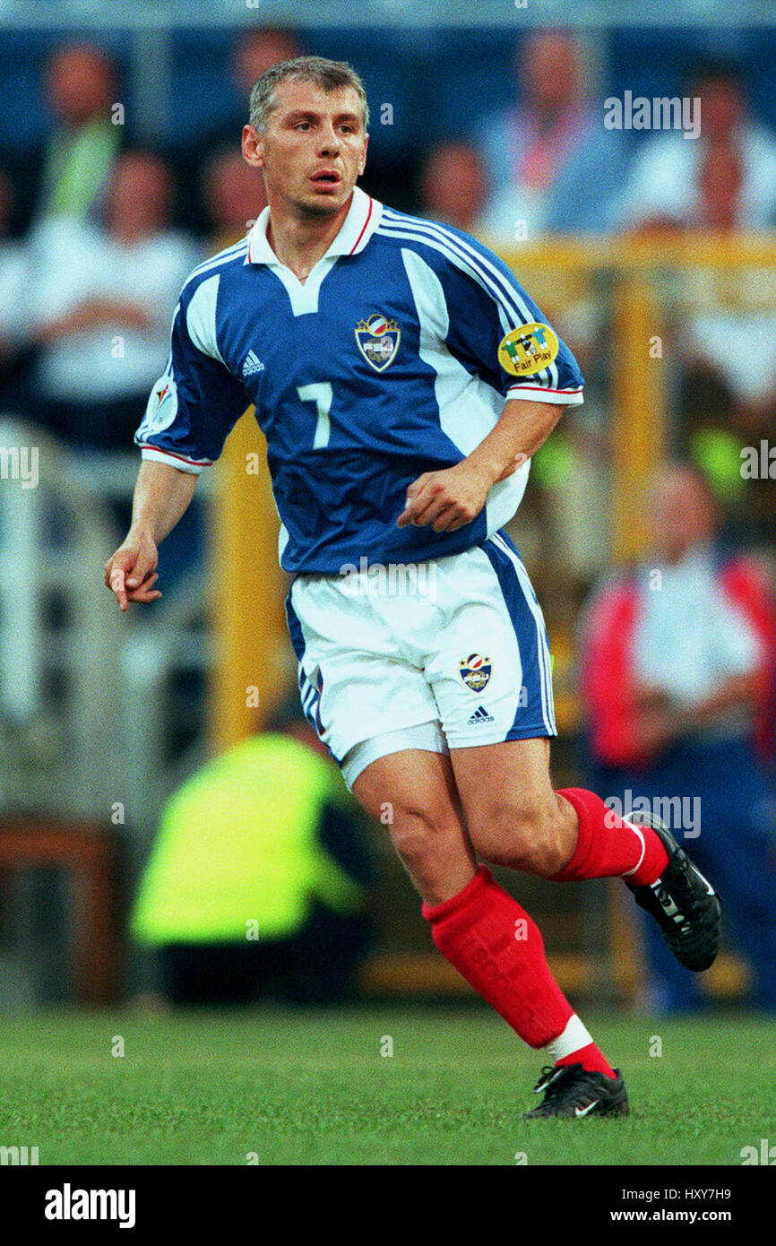 VLADIMIR JUGOVIC YUGOSLAVIA & INTER MILAN FC 13 June 2000 Stock Photo ...