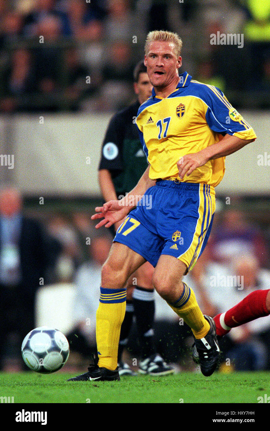 JOHAN MJALLBY SWEDEN 10 June 2000 Stock Photo - Alamy