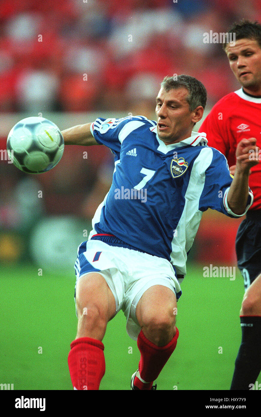 VLADIMIR JUGOVIC YUGOSLAVIA & INTER MILAN FC 18 June 2000 Stock Photo ...