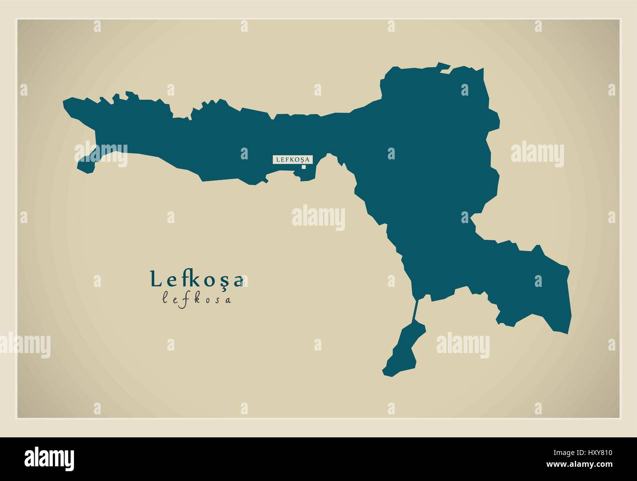 North cyprus nicosia lefkosa Stock Vector Images - Alamy