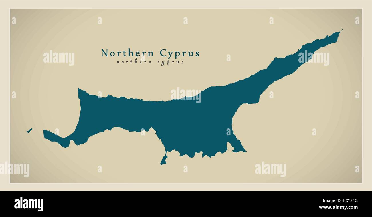 Maps of cyprus Stock Vector Images - Alamy