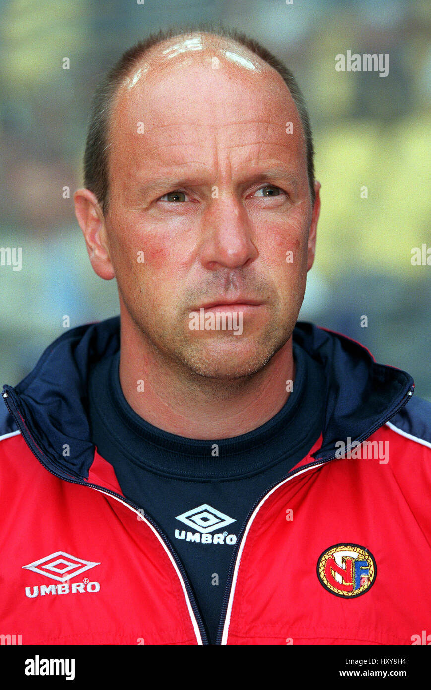 NILS JOHAN SEMB NORWAY COACH AMSTERDAM EURO 2000 21 June 2000 Stock ...