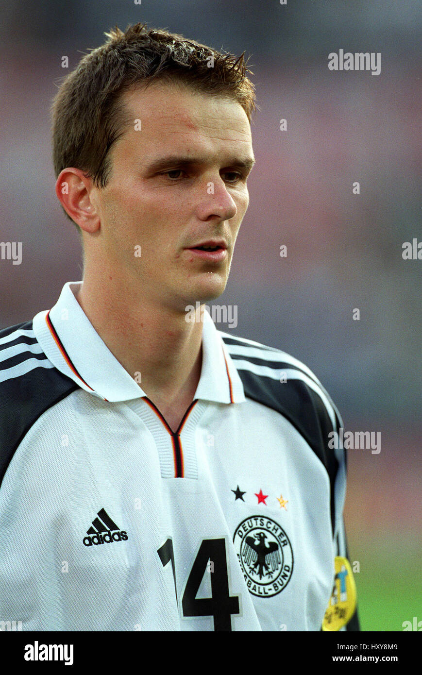 DIETMAR HAMANN GERMANY & LIVERPOOL FC BRUSSELS EURO 2000 20 June 2000 ...